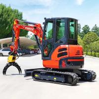 China Toros  3.5 Ton Mini Excavator With Kubota Engine Micro Digger Mult Functions bagger for sale
