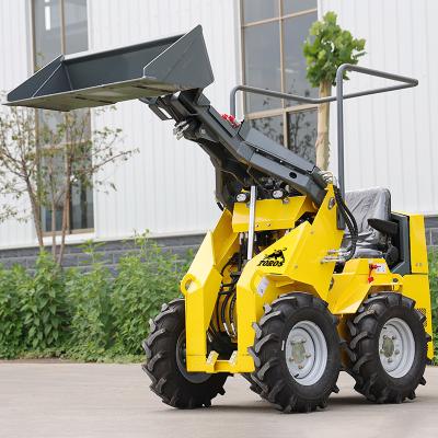 China Mini Skid Steer Loader EPA Approved Small Crawler Loader Diesel Powered Multiple color options for sale
