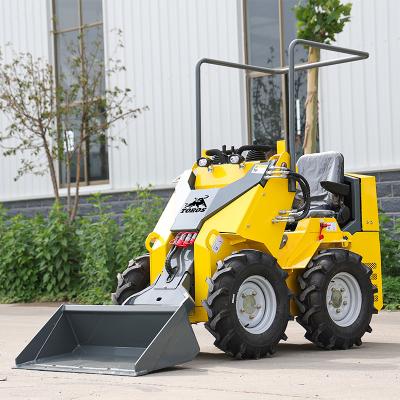 China Mini Skid Steer Loader EPA Approved Small Crawler Loader Diesel Powered Multiple color options for sale