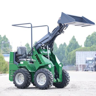 China Mini Skid Steer Loader EPA Approved Small Crawler Loader Diesel Powered Multiple color options for sale
