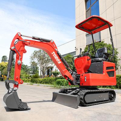 China TE-10 Mini Excavator Latest one-ton mini excavator，New mechanical structure，Thickened tracks for sale