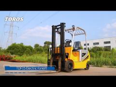 Full Stacker Mini 2 ton elektrische vorkheftruck mobiele voor industriële
