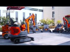 Sit-on mini-skid steer loadersCE EURO 5 gecertificeerd