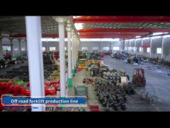 Fonte de alimentação para empilhadeira diesel 4wd de terreno irregular