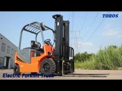 Small Electric Forklift Truck 2500KG 4055MM Height Self Propelled Motorized