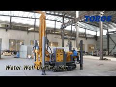Mining Water Well Drilling Rig Equipment Diesel 85kW 100 Meter Deep