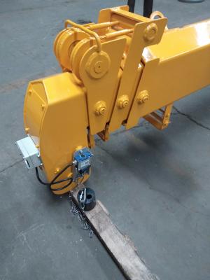 Chine Truck-mounted Crane with 200kN.m Lifting Capacity 8 Tons and Max. Working Radius 19.5m à vendre