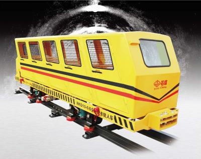 China FLP Coolie Car for Person on Special Rail for the underground coal mine en venta