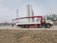 China Remote controlled 7 ton crane with a additional winch for fire trucks for sale