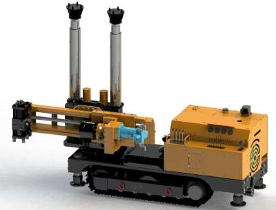 China Single boom crawler drilling rig with FLP wireless remote controller for underground soft coal seam drilling for sale