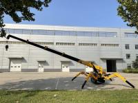 China Double power crawler spider Mini crane Max. 3 tons lifting capacity with remote controller for sale