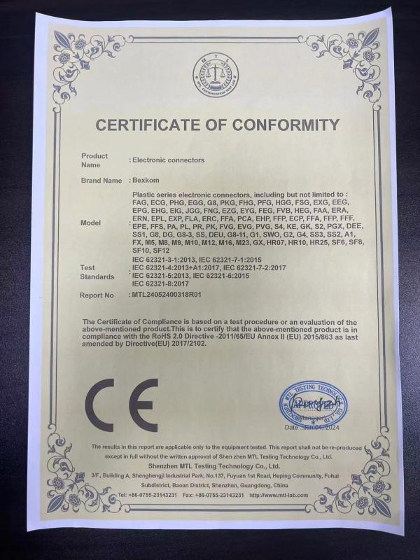 COC - BEXKOM Electronics Co., Ltd.