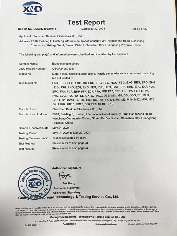 REACH - BEXKOM Electronics Co., Ltd.