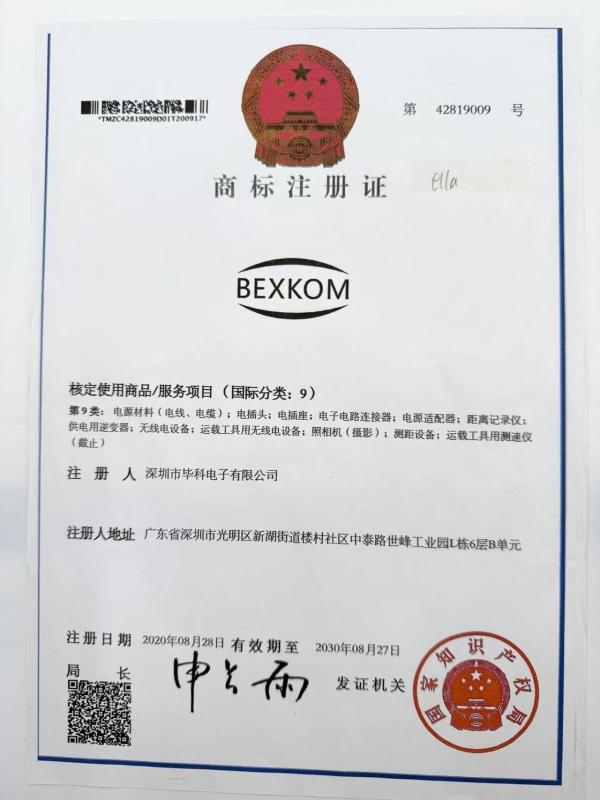 Trademark - BEXKOM Electronics Co., Ltd.