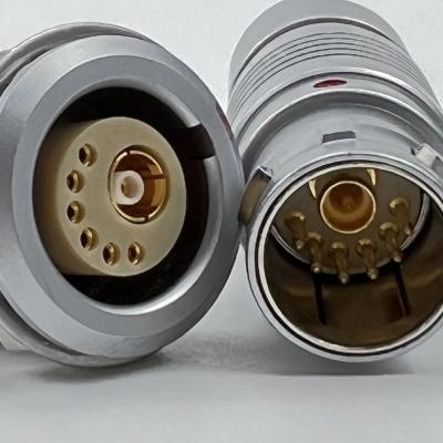 China BEXKOM Circular Push Pull Connectors Metal Cable End Fittings IP50 IP68 for sale