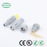 Quality BEXKOM P Series Medical Push Pull Connectors 2 - 32 pins size 0 1 2 3 gold for sale