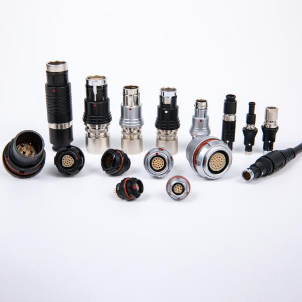 Quality F Series High Density IP68 Waterproof Push Pull Connector with EMC Shielding and Fischer Compatibility for sale