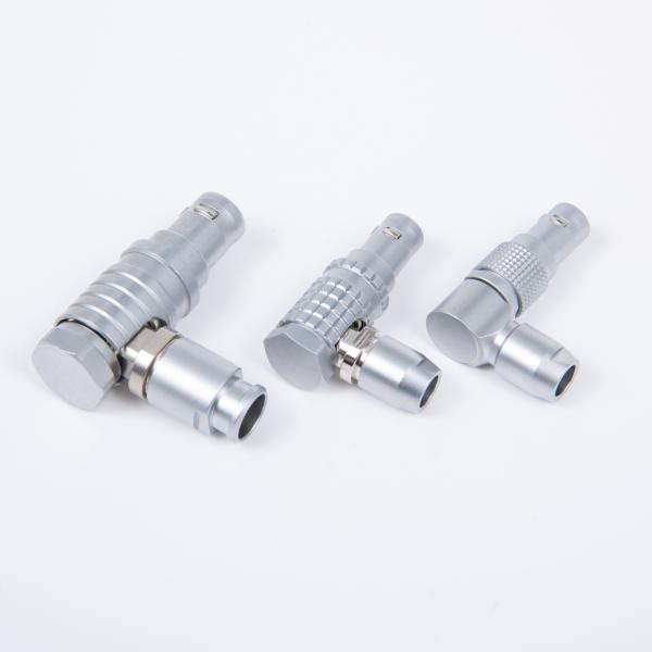 Quality BEXKOM B series Brass Chrome Plated Circular Connector with Gold Plated Contacts IP50 to IP68 Waterproof Push Pull Locking EMC shielding salt fog corrosion and vibration harsh environment used for sale