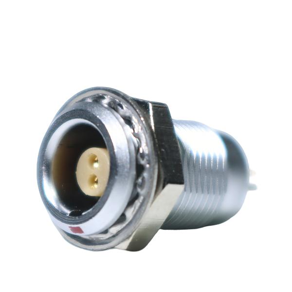 Quality BEXKOM EGG B Series Size 0  2-12 pins brass chrome plated shell gold plated contact PPS insulator IP50 waterproof female receptacle for sale