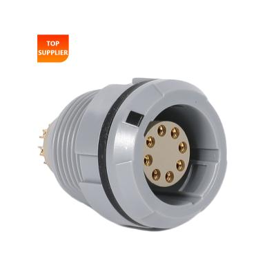 China BEXKOM 2P series 2-26 pins LEMO Redel ODU compatible circular push pull connectors with IP50  Rated and Gold Plated Brass Contacts plastic PC/PSU shell for Medical Devices for sale