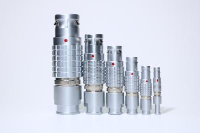 China LEMO FFA.0B Series Metal Push Pull Medical Connector 10 Pin IP50 Circular Socket for sale