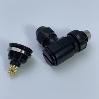 China BEXKOM M9 Screw Locked Waterproof Circular Connectors 3-17 Pin IP67 Industrial Sensor Actuator for sale