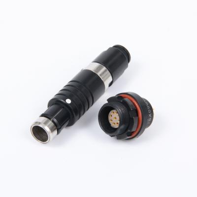 China BEXKOM F series UL CE RoHS REACH Certified Industrial Electrical Circular Push Pull Connectors 5000 mating Cycles IP68 EMC shielding high density from 2-37 ways MIL used harsh environment used for sale