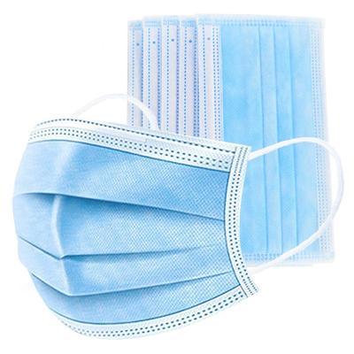 China Mascarilla disponible no tejida de la tela no reutilizable para el lugar público en venta