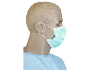China High Breathability Blue Face Mask  Disposable Non Woven Face Mask for sale