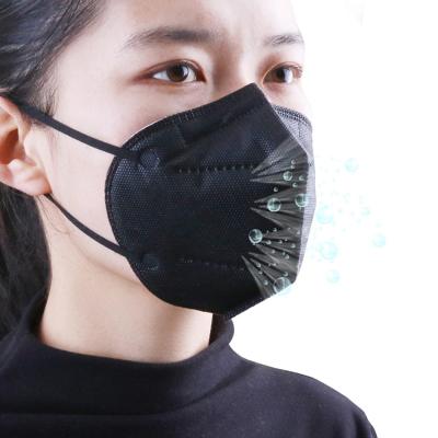 Cina Colore nero che piega l'antibatterico della maschera FFP2 per il tessuto/l'industria in vendita