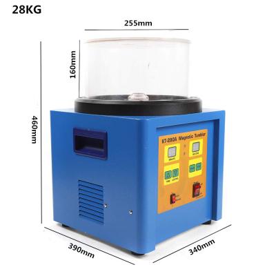 中国 550W宝石類の磨く機械2800rpm磁気タンブラーの磨く機械 販売のため