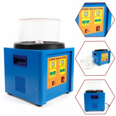 中国 550W宝石類の磨く機械2800rpm磁気タンブラーの磨く機械 販売のため