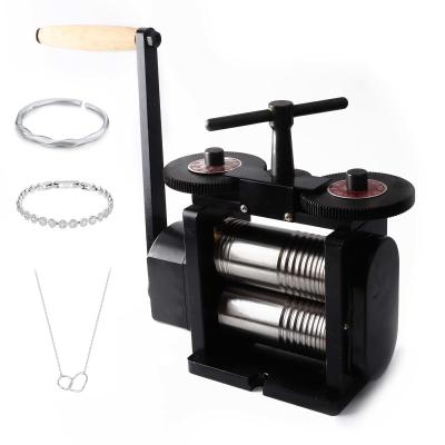 Cina Laminatoio manuale per piccoli gioielli 110/130mm 110V-220V in vendita
