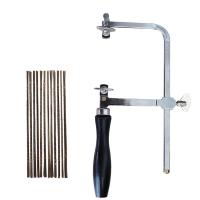 China Stainless Steel U Shape Saw Frame Adjustable 3-14.4cm Jewelry Making Tool for sale