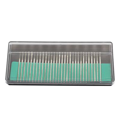 Cina 30 pezzi accessori per gioielli strumenti testa diamantata da 2,35 mm/3 mm in vendita