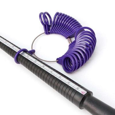Cina Ring Sizer EU US Scale per la misurazione delle dita Kit Strumenti per gioielli in vendita