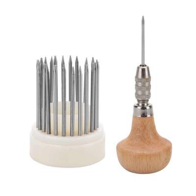 Cina 23pcs che borda il Beader For Goldsmith Diamond Stone del bulino dell'insieme di strumenti del grano in vendita