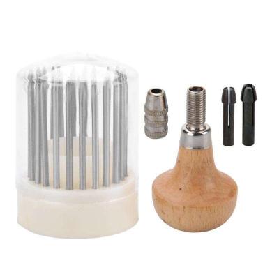 Cina 23pcs che borda il Beader For Goldsmith Diamond Stone del bulino dell'insieme di strumenti del grano in vendita