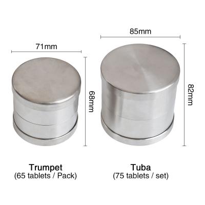 Cina 65pcs/75pcs Un set Diamante schermo per gioielli Strumenti misura pietre preziose in vendita
