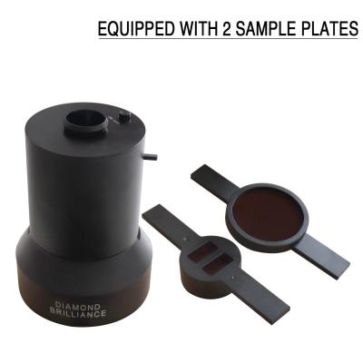 Cina Aluminio fatto batteria interna Gemstone Diamonds Brilliance Viewer in vendita