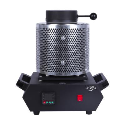 Cina Tooltos 1800W digitale con griglia protettiva forno elettrico automatico per la fusione dell'oro per 1/2/3 kg in vendita