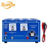 China Silk 30A Plating Rectifier Jewelry Electroplate Machine Gold Plating 110V 220V for sale