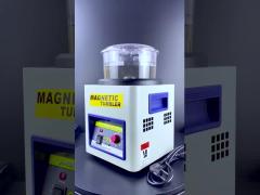 KT-185 Magnetic Tumbler Polishing Machine Jewelry Polisher Finishing 220V/110V