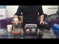 Mini Tumbler Jewelry Polishing Machine 60W Bidirectional Rotation