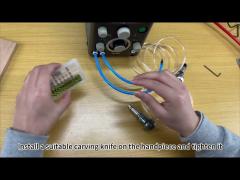 How to use a G8 engraving machine?