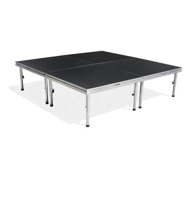 China Square Aluminium Stage Deck Black Waterproof Modular Stage Platform for sale