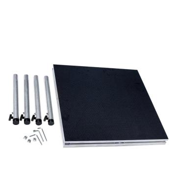 China Square Aluminium Stage Deck Black Waterproof Modular Stage Platform for sale