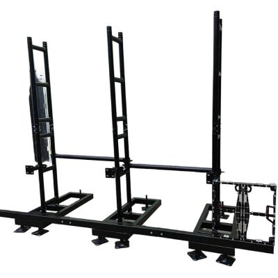 China Waterproof LED Screen Bracket Aluminum LED Wall Ground Support Truss for sale