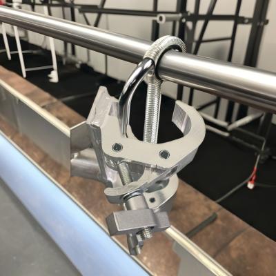 China Durable Lightweight Aluminum Clamps Double Clamp Eagle Claw Light Coupling Stage Hook Truss for sale