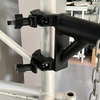 China Durable Lightweight Aluminum Clamps Double Clamp Eagle Claw Light Coupling Stage Hook Truss for sale